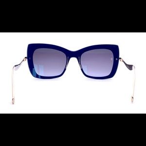 caroline abram | Accessories | Caroline Abram Paris Rhoda Blue Gold ...